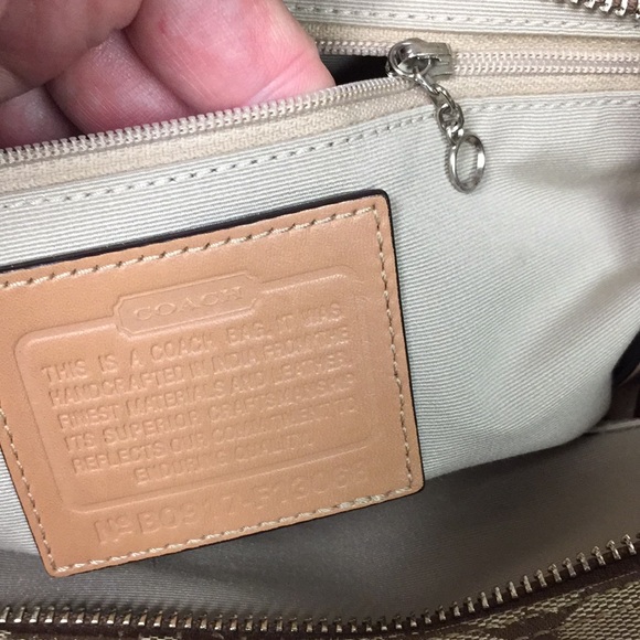 Coach | Bags | Coach Hampton Carryall Satchel Tote Monogram And Braided ...